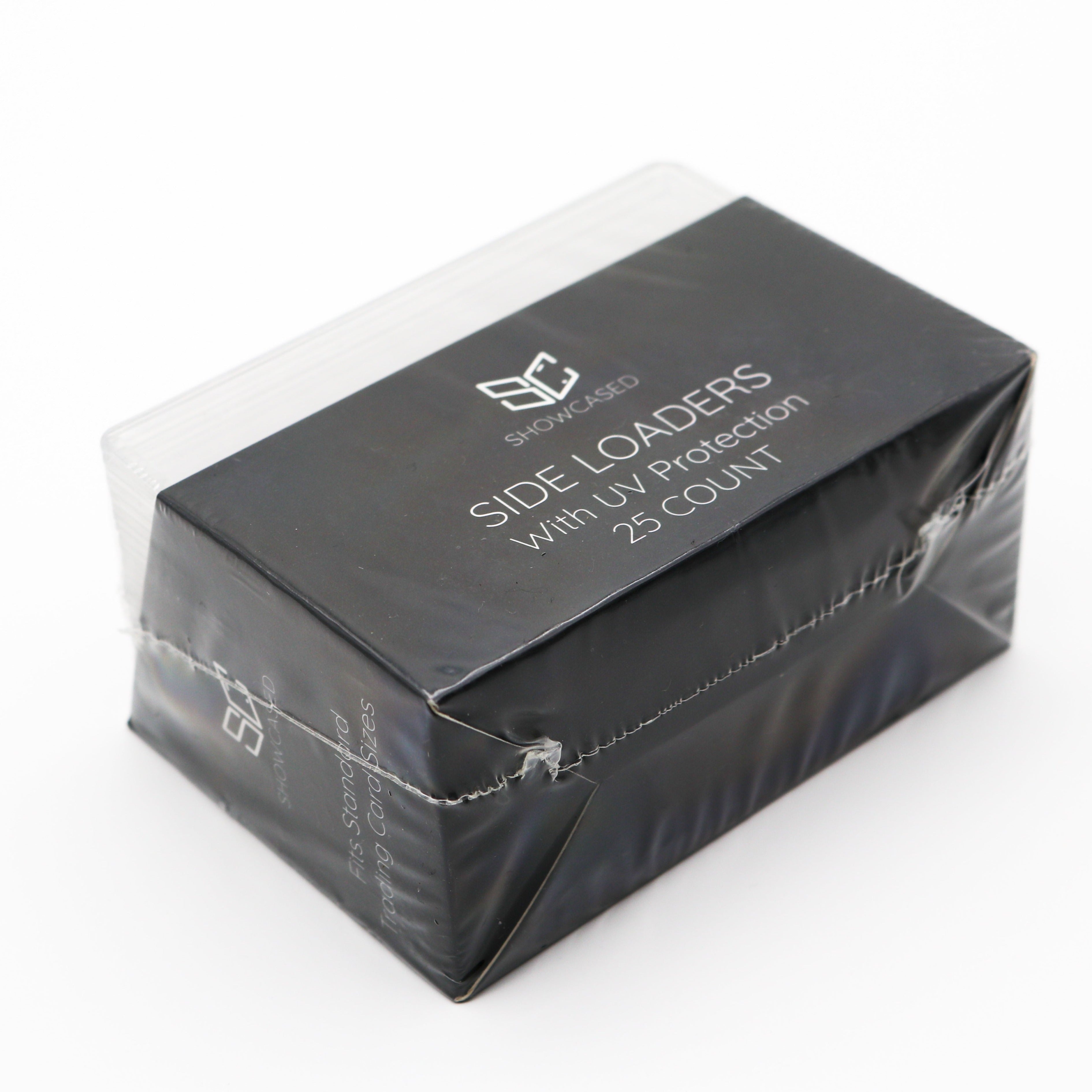 25ct UV Side Loaders – Showcased Cards